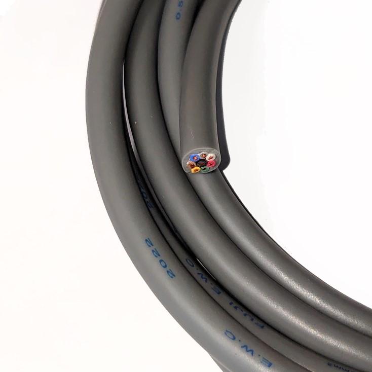 多芯キャプタイヤケーブルVCTF 0.5sq×8c 1m単位切断販売 : 秋葉原の九州電気ヤフー店 - 通販 - Yahoo!ショッピング