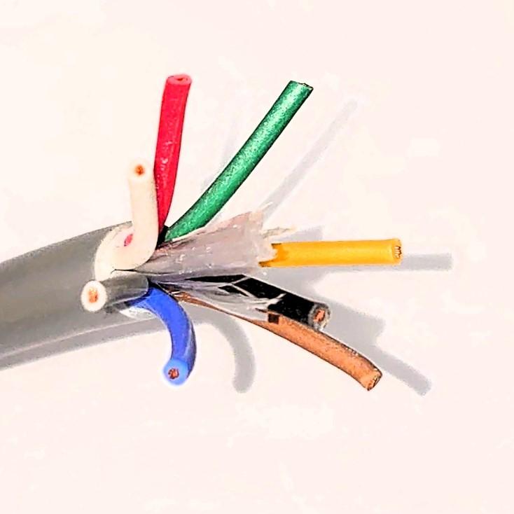 多芯キャプタイヤケーブルVCTF 0.5sq×8c 1m単位切断販売 : vctf05-8-1 : 秋葉原の九州電気ヤフー店 - 通販 - Yahoo!ショッピング