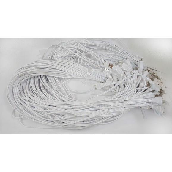 ACプラグ付き2mコード0.75SQ VFF 白色 【10本セット】 : 秋葉原の九州電気ヤフー店 - 通販 - Yahoo!ショッピング