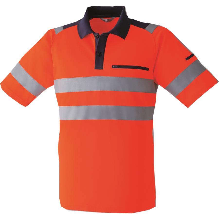 Asahicho ASAHICHO 高視認半袖ポロシャツ E784 蛍光オレンジ(高視認タイプ)CLASS 2認定 ストレッチ S-6L : ショップ球太 Yahoo!店 - 通販 ...