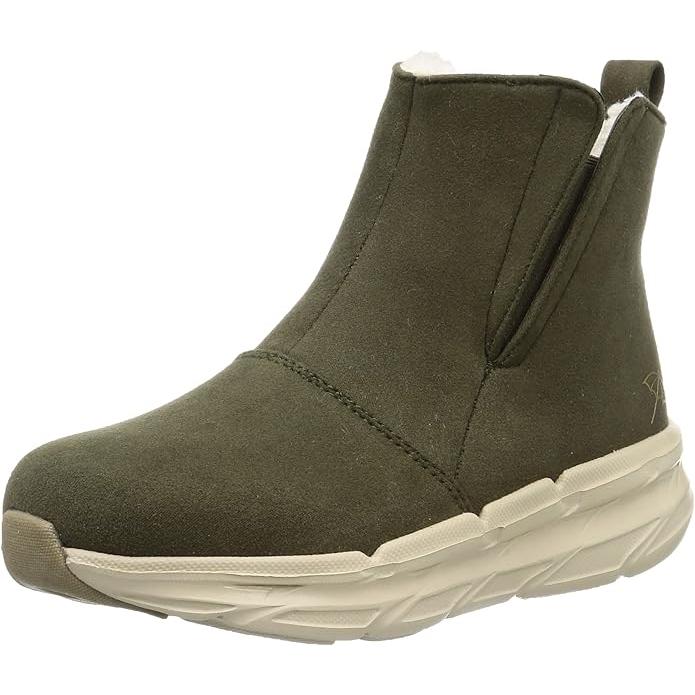 Arnold Palmer アーニーアーノルドパーマー AN7516 オリーブ ムートンブーツ22.5cn-25cm シード 婦人ブーツ 靴 ...