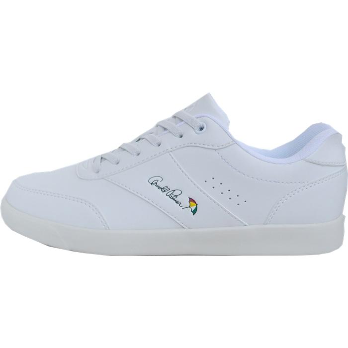 Arnold Palmer (アーノルドパーマー）AL1301 ホワイト （ Palmer) スリッポン 22.5cn-25cmシード ...