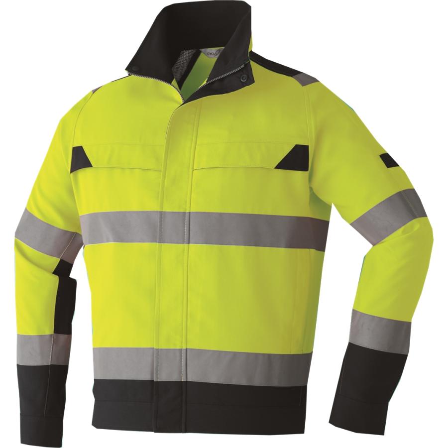 Asahicho E7802 14蛍光イエロー 春夏用 高視認長袖ブルゾン ジャンパー アサヒチョウ S-8L : ショップ球太 Yahoo!店 - 通販 - Yahoo!ショッピング