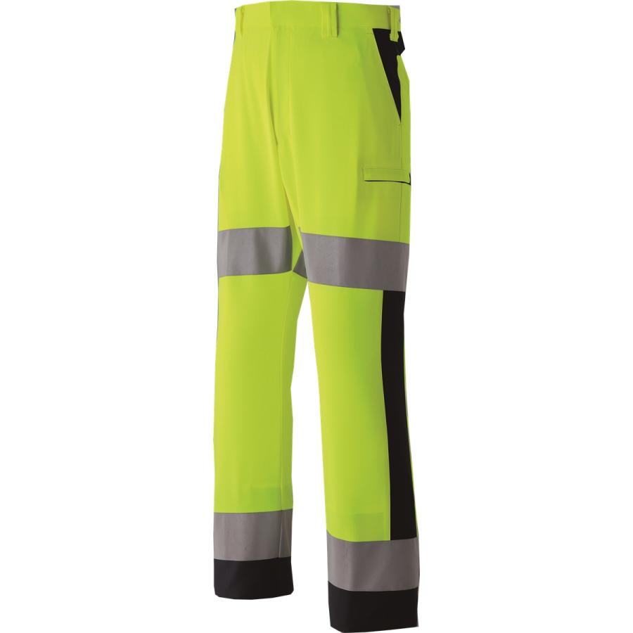 Asahicho 高視認カーゴパンツ(ワンタック) E7876 14 蛍光イエロー 春夏用アサヒチョウ S-9L : ショップ球太 Yahoo!店 - 通販 - Yahoo!ショッピング