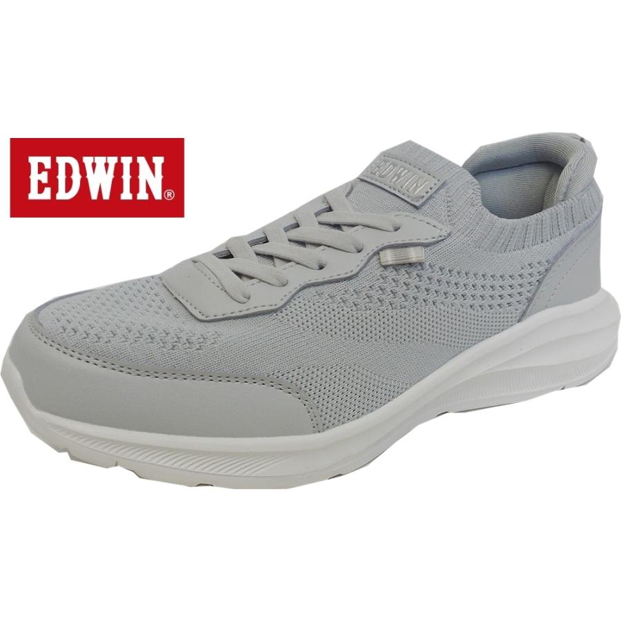 EDWIN fu エドウィン EDW-4323 婦人スニ−カー LGRAY レディス 23-24.5cm スニーカー : ショップ球太 ...