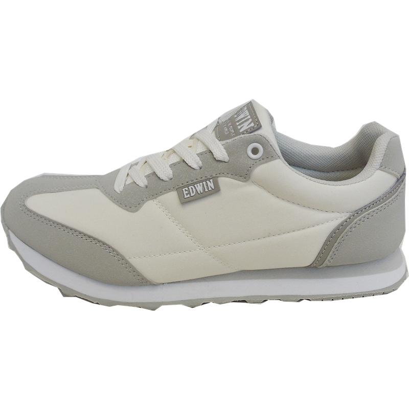 EDWIN fu エドウィン EDW-4327 婦人スニ−カー GRAY レディス 23-24.5cm スニーカー : ショップ球太 Yahoo!店 - 通販 - Yahoo!ショッピング