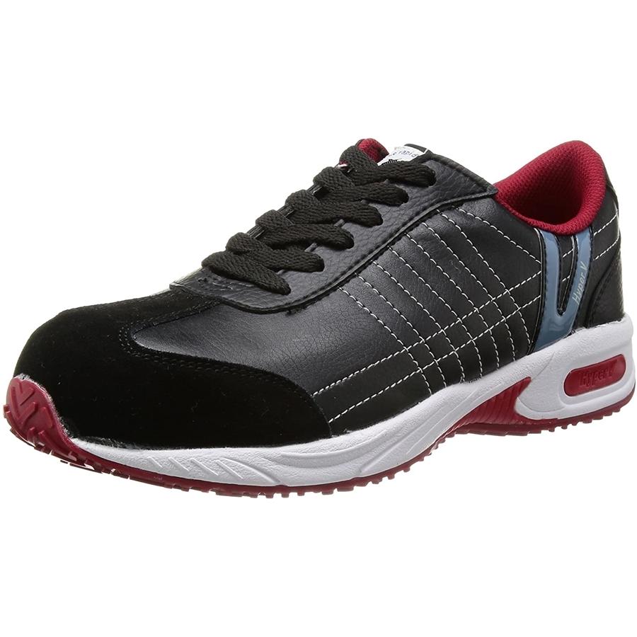 日進ゴム ハイパーV HyperV #206 黒 JSAA-B規格対応 安全スニーカー24.5cm-29cm 軽量（樹脂先芯入り） : ショップ球太 Yahoo!店 - 通販 - Yahoo ...