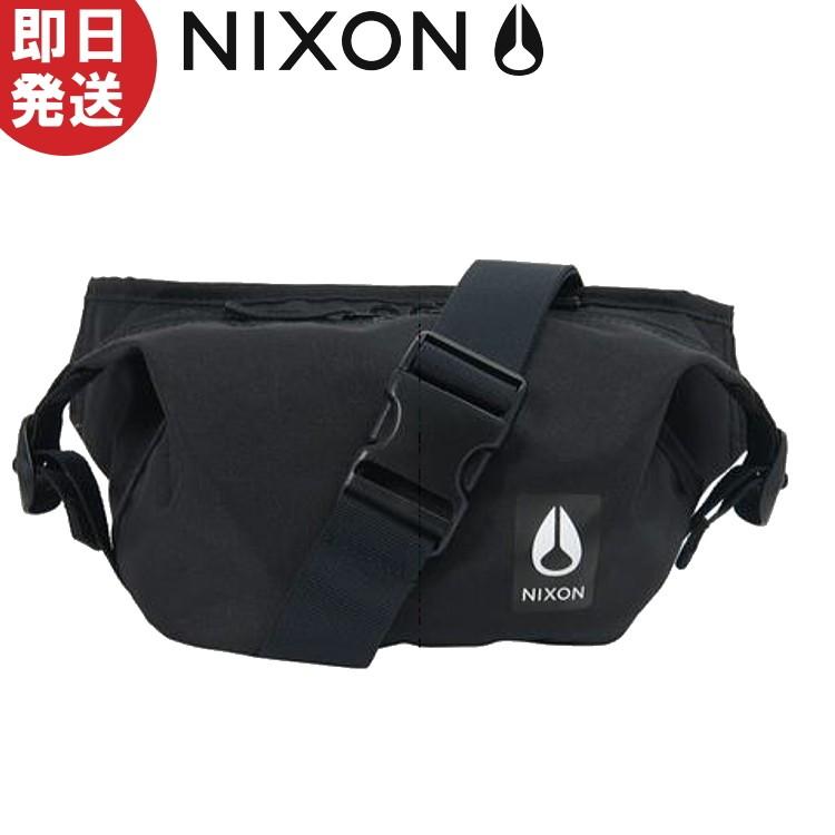 NIXON ニクソン ヒップバック ヒップバッグ TRESTLES HIP PACK JP 3L-ALL BLACK 日本限定 ...