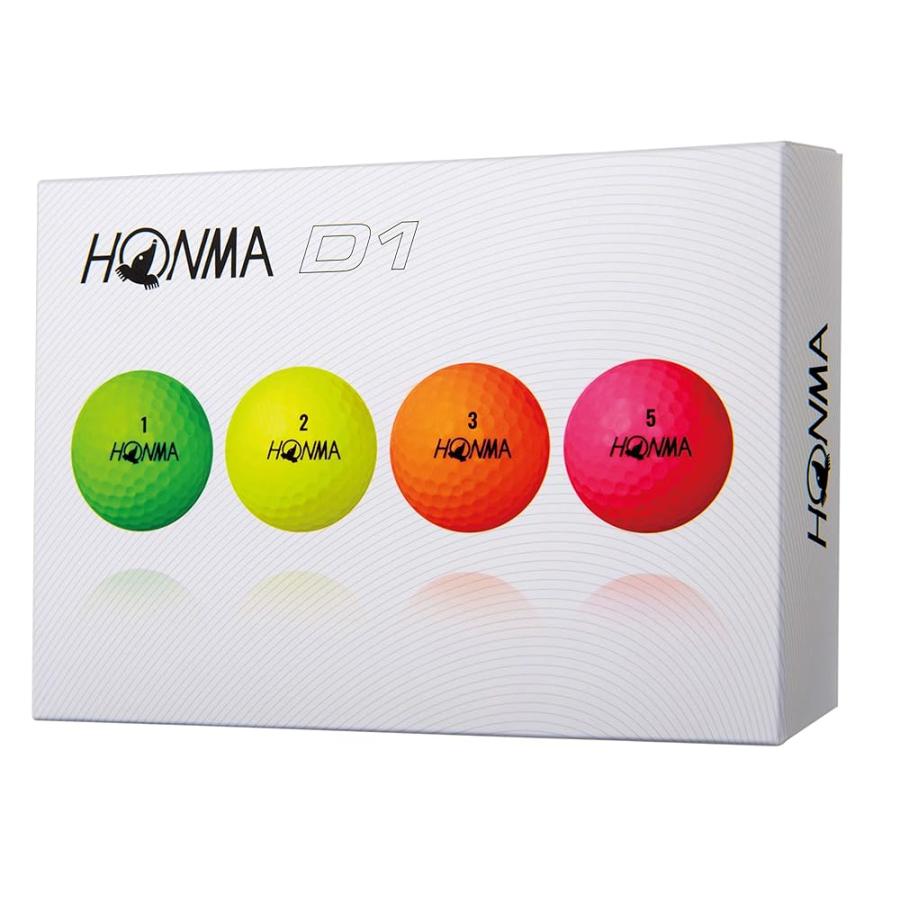 本間ゴルフ ゴルフボール New D1 BT-1801 マルチ : ロジックスYahoo!店 - 通販 - Yahoo!ショッピング