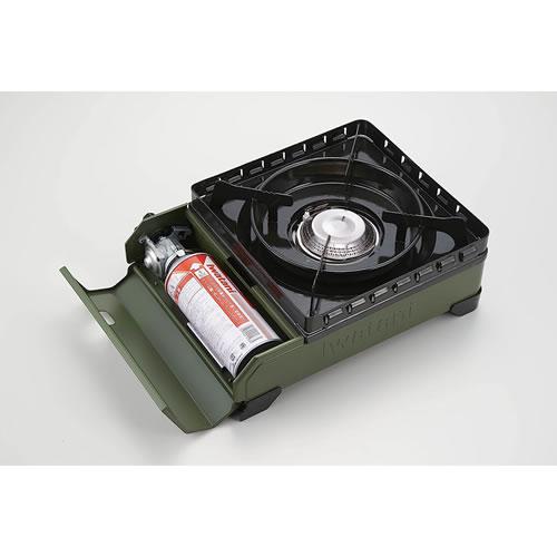 カセットフー CB-ODX-1-OL イワタニ タフまる（オリーブ） 専用キャリングケース付 ダブル風防 多孔式バーナー : LifeStage Nana! Yahoo!店 - 通販 ...