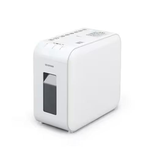 IRIS OHYAMA P4HS75M-W アイリスオーヤマ パーソナルシュレッダー マイクロクロスカット 4枚同時細断 ホワイト : LifeStage Nana! Yahoo!店 - 通販 ...