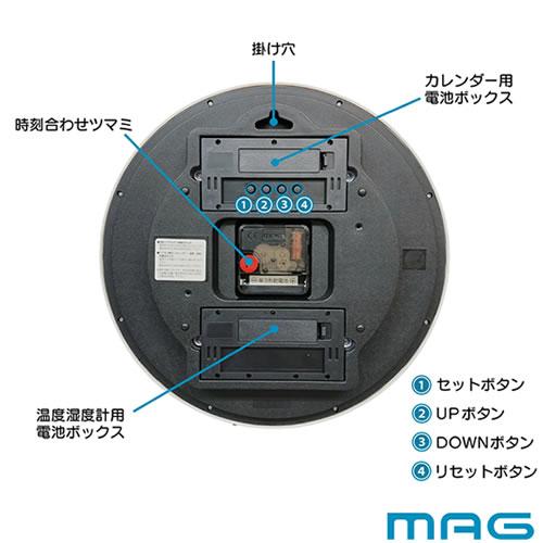 ノア精密 W-807-N-Z MAG アナデジ掛時計 ダブルポイント ナチュラル : LifeStage Nana! Yahoo!店 - 通販 - Yahoo!ショッピング