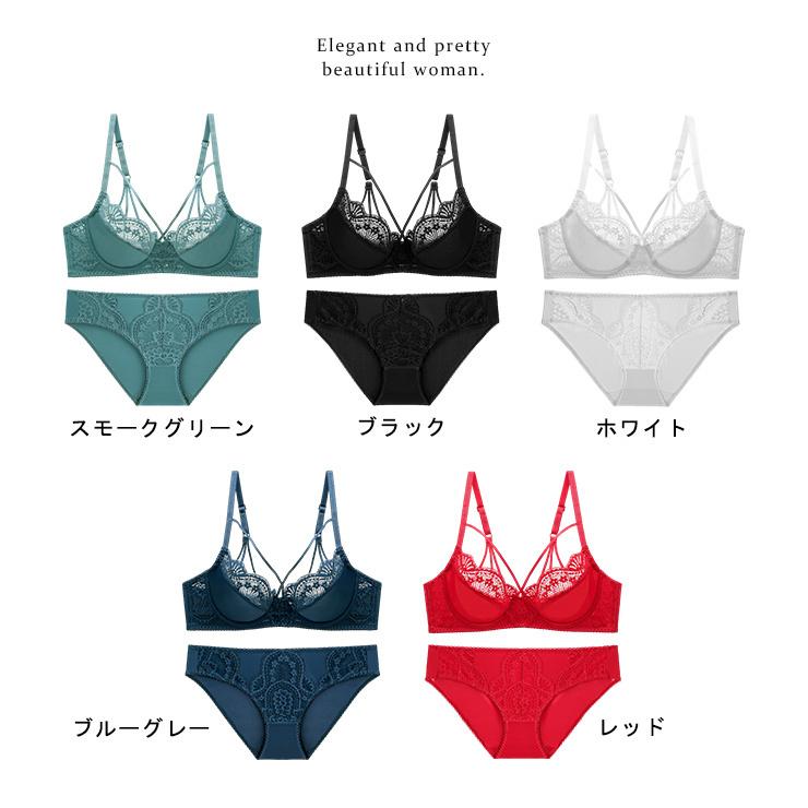 ストリングブラ 大きいサイズ レディース ショーツセット レース 無地 アンダー大きめ B85 C85 C90 C95 D80 D85 D90 D95 E80 E85 L LL 3L 新入荷 ...