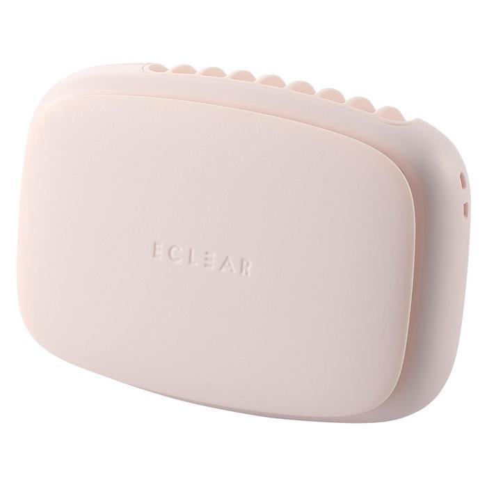 ELECOM エレコム ECLEAR flow ハンズフリーファン USB扇風機 3way クリップ付 スタンド機能付 ミスティピンク 850mAh┃FAN-U234PN ハンディ扇風機 ...