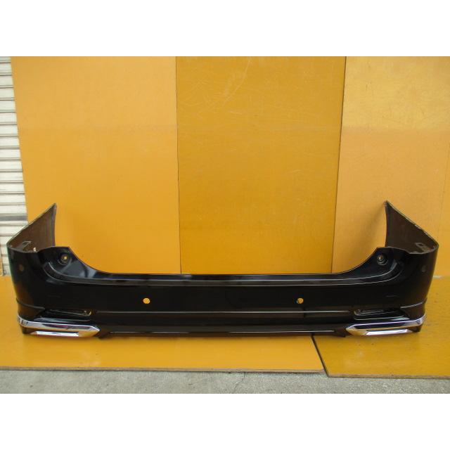 アルファード(AGH30W/AGH35W/GGH30W/GGH35W/30系)X/V用 純正リヤバンパー/モデリスタリヤスカート付 黒 ...