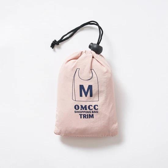 OMCC ショッピングバッグ Mサイズ エコバッグ トリム 撥水 コンパクト ナイロン素材 オーエムシーシー エコ SDGs プレゼント : La Grande roue - 通販 ...