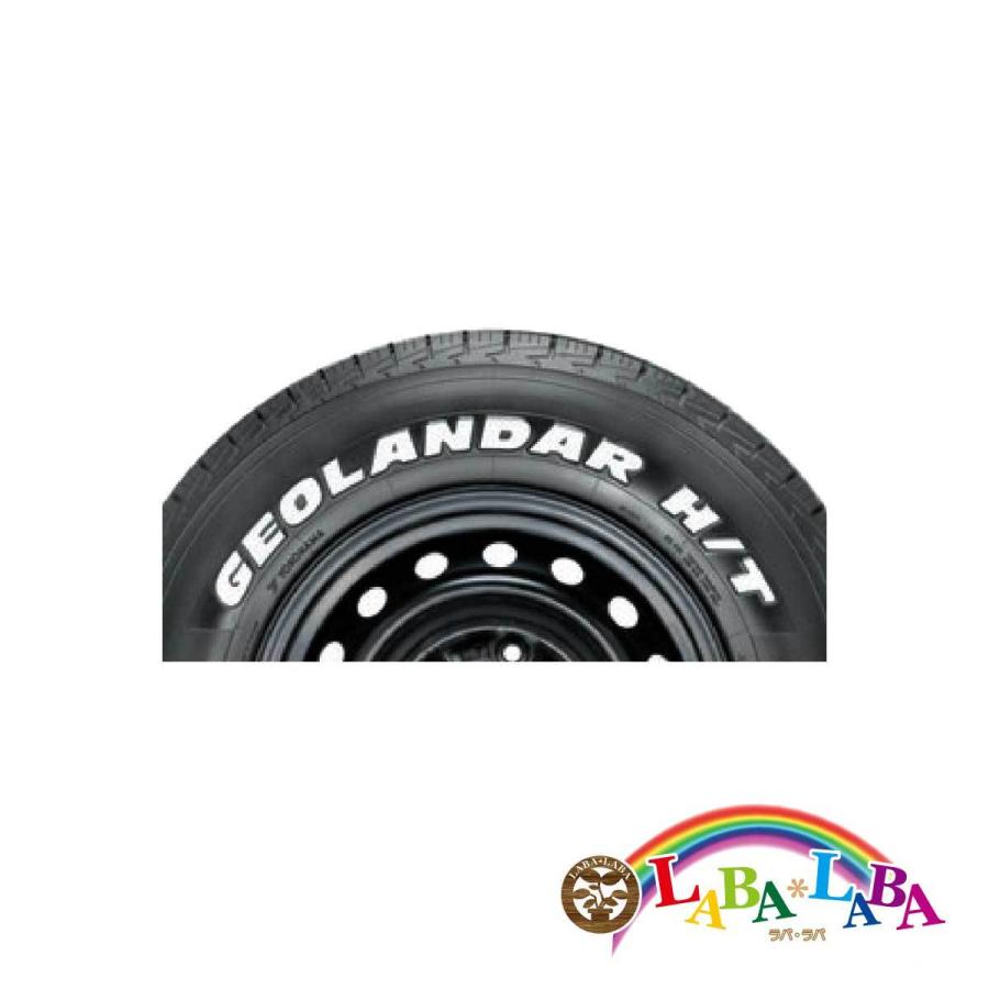YOKOHAMA GEOLANDAR H/T G056 195/80R15 107/105L サマータイヤ ハイエース等 ホワイトレター : yhg056wl-1958015 : ラバラバ ...