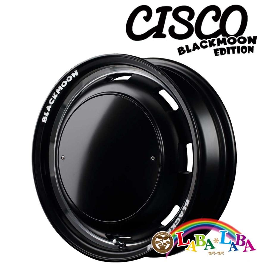 ホイール 14インチ 14×4.5J +45 PCD100 4穴 MID GARCIA CISCO BLACKMOON EDITION (1445 +45 100-4H ...