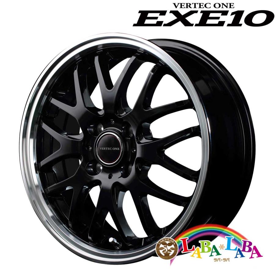 ホイール 15インチ 15×5.5J +43 PCD100 4穴 MID VERTEC ONE EXE10 (1555 +43 100-4H) :zsubawitem1 ...