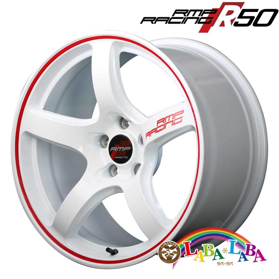 ホイール 18インチ 18×8.5J +45 PCD120 5穴 MID RMP RACING R50 (1885 +45 120-5H) :zsubawitem1-midr50wrred ...