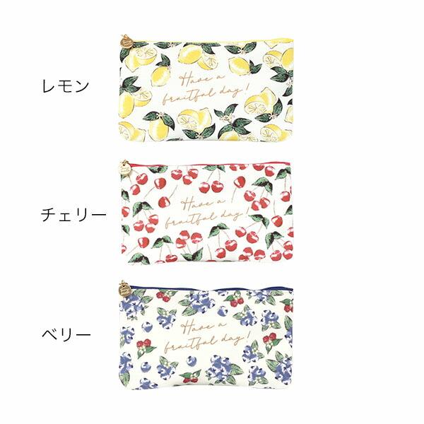 ペンポーチ サニーフルーツ スリム コンパクト 筆箱 ペンケース 大容量 おしゃれ 大人 かわいい 可愛い ラボクリップ : LABCLIP Yahoo!店 - 通販 - Yahoo!ショッピング