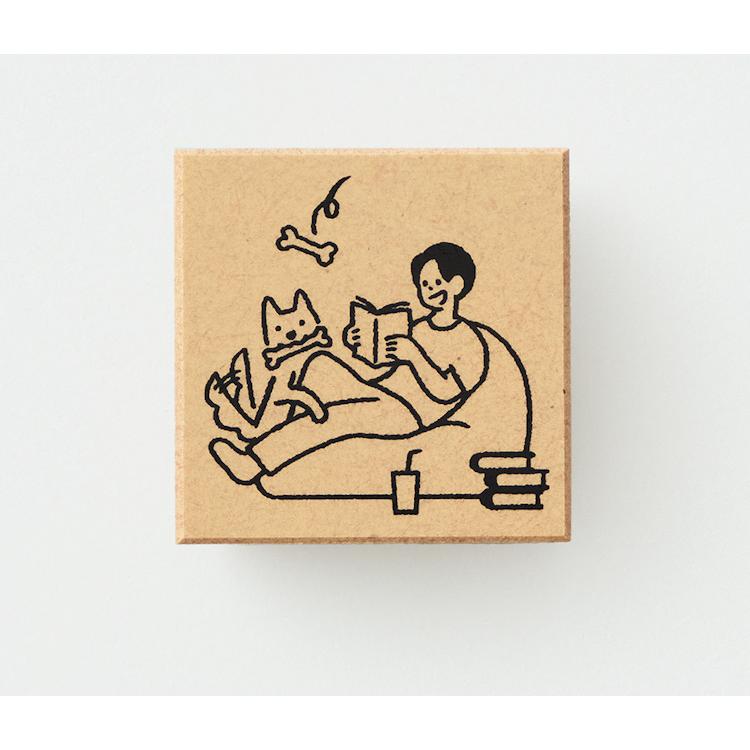 サンビー ただいま休けい中〔マンガ〕スタンプ SKR-TK04 : Bella - 通販 - Yahoo!ショッピング