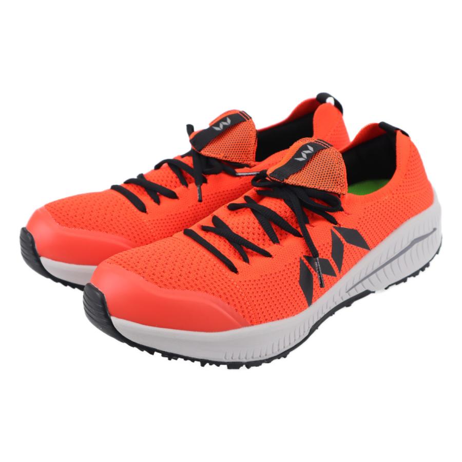 MARUGO（丸五） 【在庫限り】丸五 メンズ 男性 安全靴 ローカット 作業靴 セーフティーシューズ 先芯入り 鋼製 MANDOM マンダムニットSOC201 オレンジ : てくてく ...