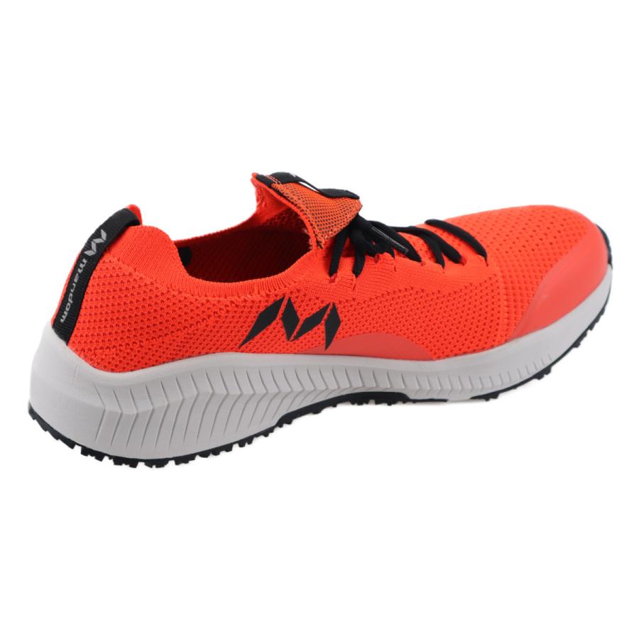 MARUGO（丸五） 【在庫限り】丸五 メンズ 男性 安全靴 ローカット 作業靴 セーフティーシューズ 先芯入り 鋼製 MANDOM マンダムニットSOC201 オレンジ : てくてく ...