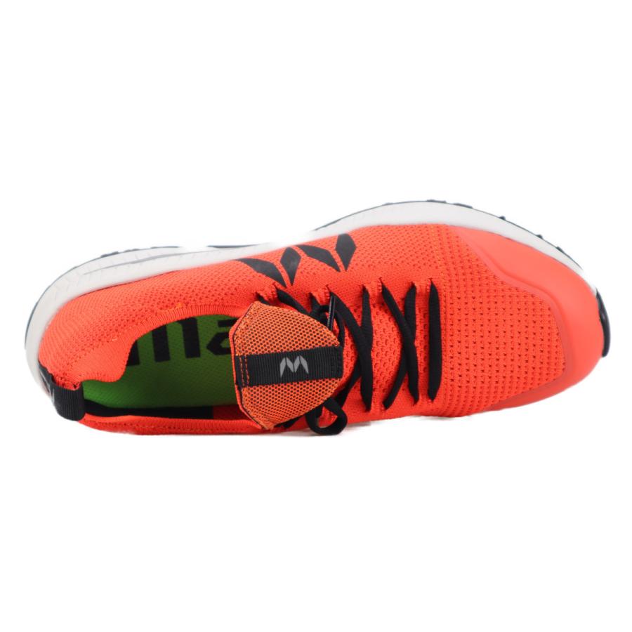 MARUGO（丸五） 【在庫限り】丸五 メンズ 男性 安全靴 ローカット 作業靴 セーフティーシューズ 先芯入り 鋼製 MANDOM マンダムニットSOC201 オレンジ : てくてく ...