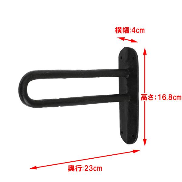 DULTON ダルトン ベルト ブラケット 1個 棚受け インテリア 雑貨 ディスプレイ アンティーク調 アイアン 金具 DIY おしゃれ : LabLINE - 通販 - Yahoo!ショッピング