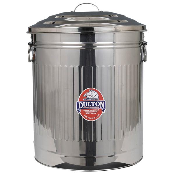 DULTON ダルトン ガベージ カン L ステンレス 高さ44cm 直径33cm 容量24L シルバー ゴミ箱 蓋付き 収納 シンプル : LabLINE - 通販 - Yahoo!ショッピング