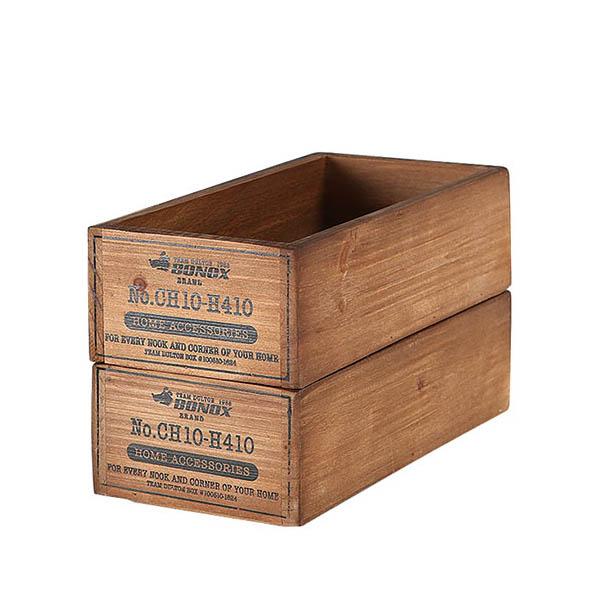 DULTON ダルトン ウッデンボックス ナチュラル 箱 木箱 BOX アンティーク レトロ ビンテージ調 スタック : LabLINE - 通販 - Yahoo!ショッピング