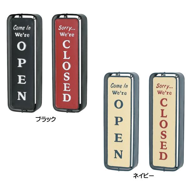 ダルトン ウォール マウント スピナー サイン OPEN CLOSED ブラック ネイビー DULTON 回転 オープン クローズ 看板 インテリア 雑貨 おしゃれ : 07-897 ...