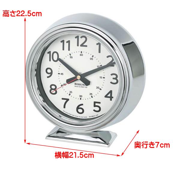DULTON ダルトン ボフミル クロック クローム 時計 置き時計 インテリア 雑貨 ディスプレイ おしゃれ : LabLINE - 通販 - Yahoo!ショッピング