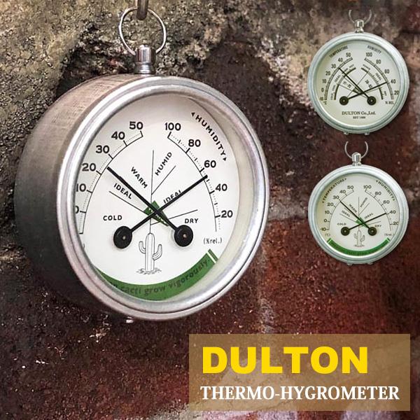 DULTON ダルトン サーモ ハイグロメーター 温湿度計 K925-1283 全2タイプ ラウンド/メキシコ 温度計 湿度計 サーモメーター マグネット : LabLINE - 通販 ...