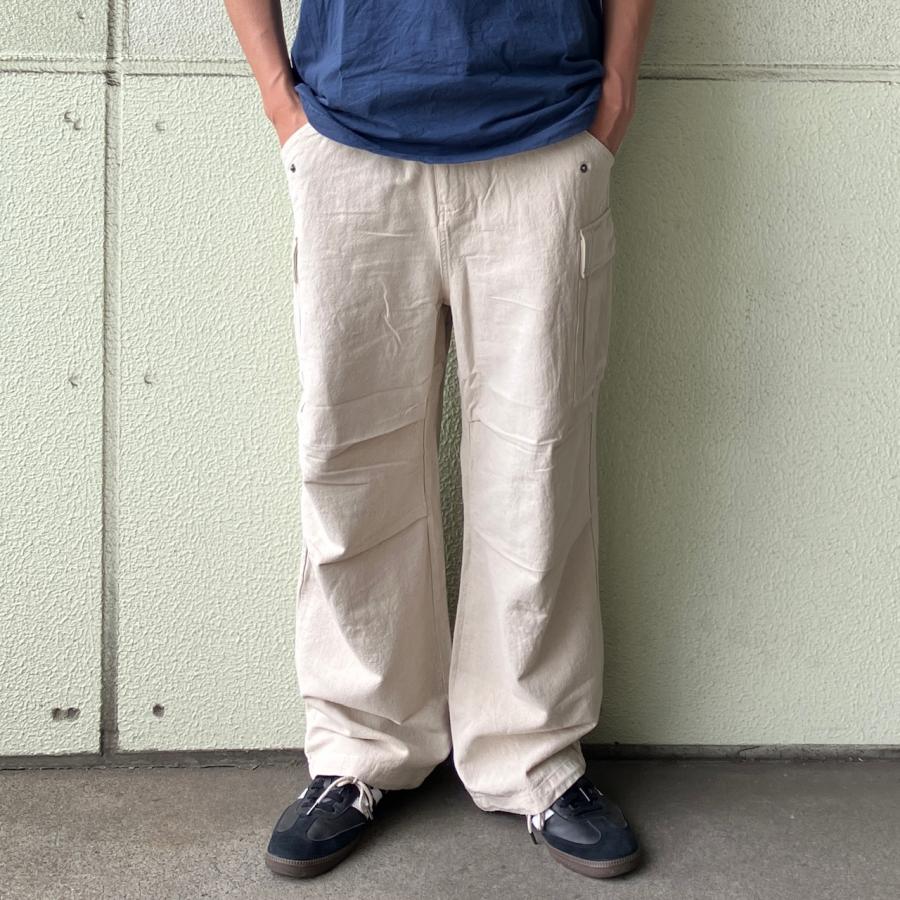 Audience オーディエンス AUD3596 綿麻キャンバス M-65 イージーパンツ - KINARI : LABO-04 - 通販 - Yahoo!ショッピング