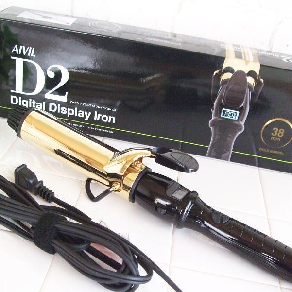 AIVIL D2 アイビルデジタルディスプレイアイロンD2 38mm ＜ゴールドバレル＞ : ラ・ブリーズ - 通販 - Yahoo!ショッピング