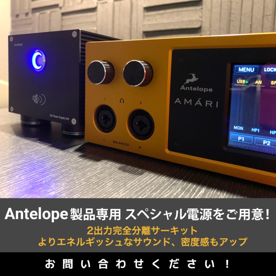 ベストセラー Antelope Audio AMARI 高性能 AD/DA 搭載 プリアンプ + ヘッドフォン アンプ :amari:La ...