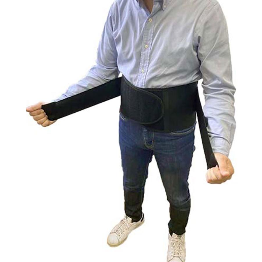 腰らくらくベルト ブラック ポリエステル 1個 軽作業 農業 ガーデニングなどに！ : LACCU - 通販 - Yahoo!ショッピング