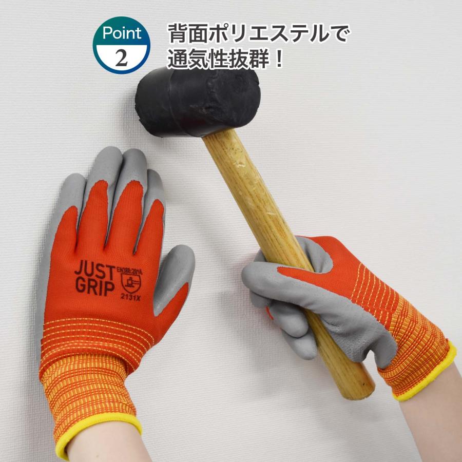 LACCU 天然ゴム 背抜き型押しグローブ 強力グリップ 特殊滑り止め加工 意匠登録 JUST GRIP ブラック : LACCU - 通販 - Yahoo!ショッピング