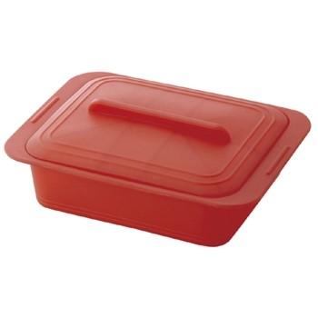 （VIV ヴィヴ） シリコンスチーマー Quattro （クアトロ） パプリカレッド （スチームトレイ付き） :59622ast-k1:スタイルキッチン - 通販 - Yahoo!ショッピング