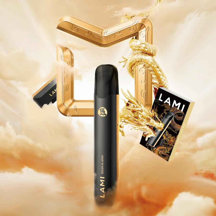 LAMI プライム 電子タバコ (本体) シーシャ 禁煙グッズ VAPE 持ち運び 携帯用 禁煙サポート 簡単操作 水蒸気タバコ 加熱式タバコ ...