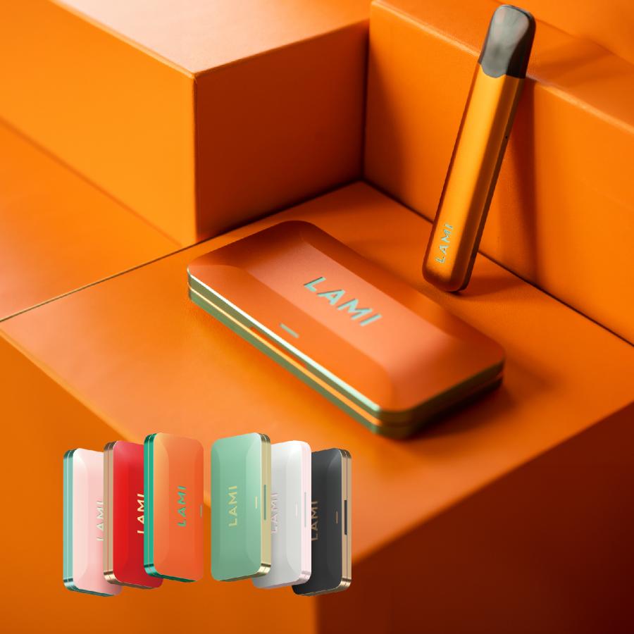 LAMI プライム 電子タバコ (本体) シーシャ 禁煙グッズ VAPE 持ち運び 携帯用 禁煙サポート 簡単操作 水蒸気タバコ 加熱式タバコ ...