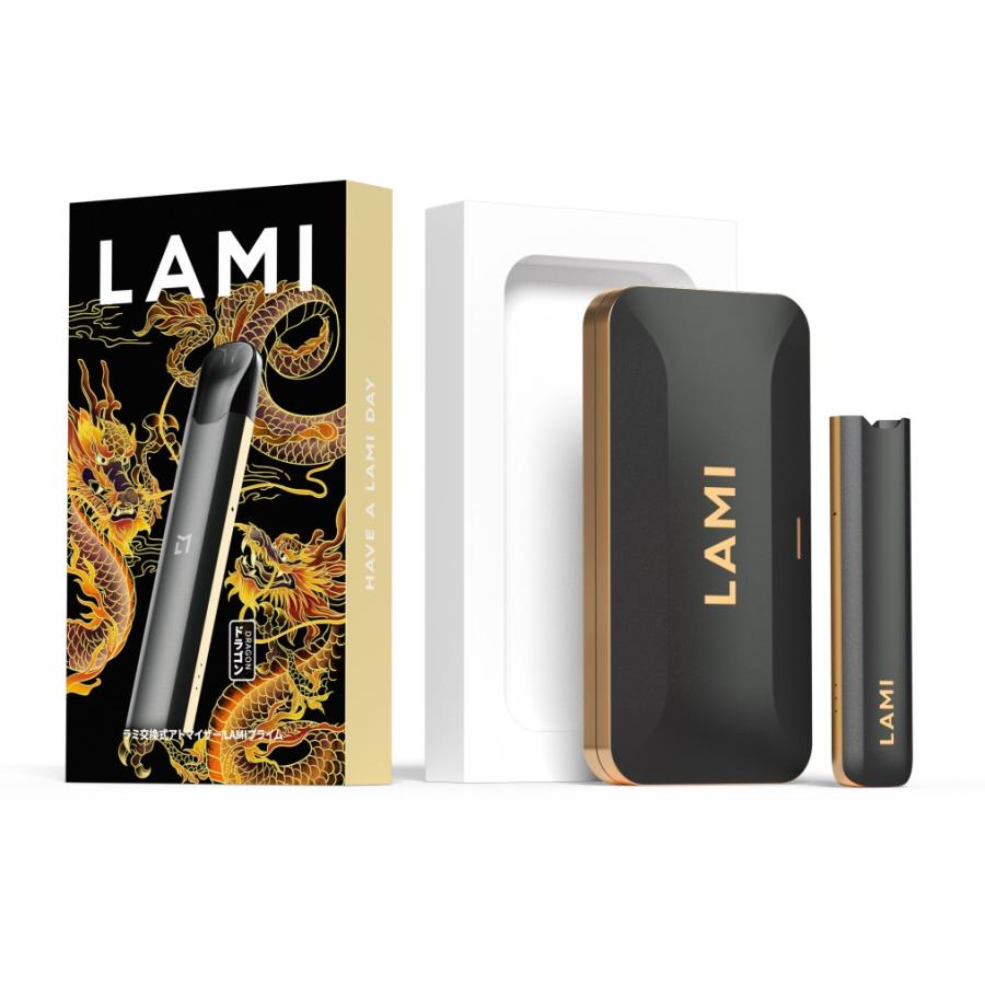 LAMI プライム 電子タバコ (本体) シーシャ 禁煙グッズ VAPE 持ち運び 携帯用 禁煙サポート 簡単操作 水蒸気タバコ 加熱式タバコ ...