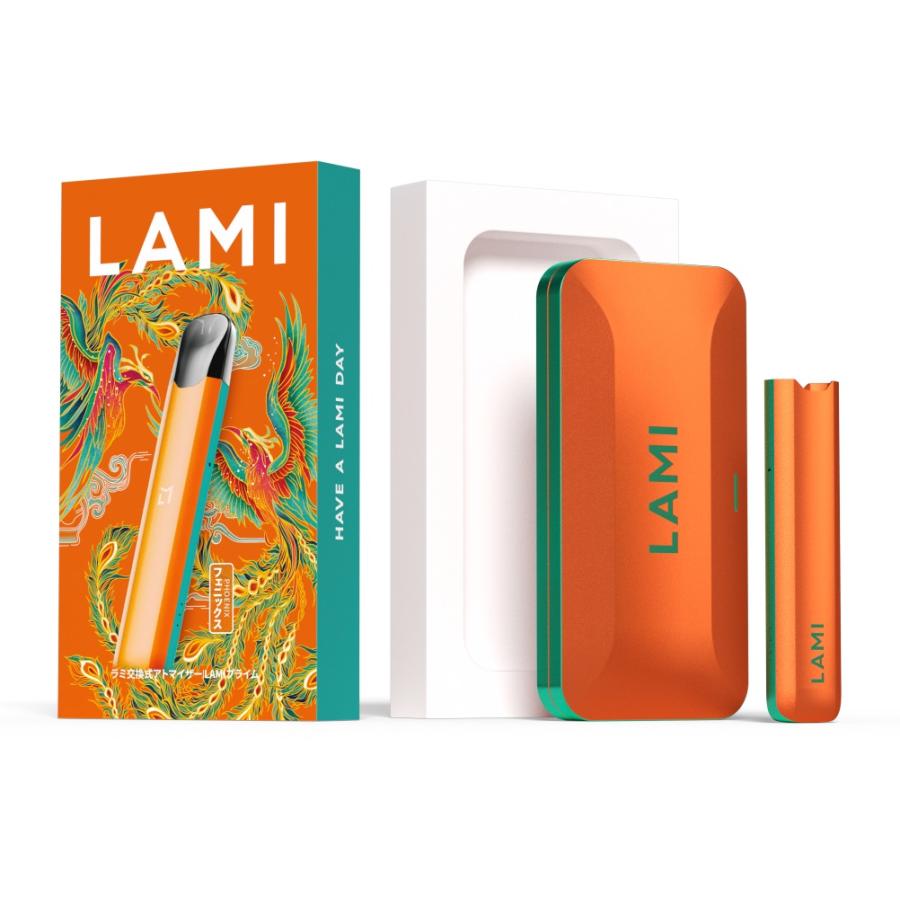 LAMI プライム 電子タバコ (本体) シーシャ 禁煙グッズ VAPE 持ち運び 携帯用 禁煙サポート 簡単操作 水蒸気タバコ 加熱式タバコ ...