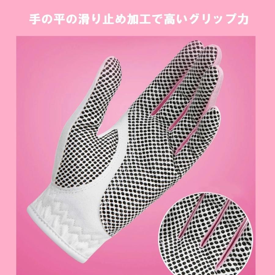 ゴルフグローブ レディース 両手 ゴルフ手袋 女性 高いグリップ力 360度通気性 マイクロファイバー ST018 : lacina - 通販 - Yahoo!ショッピング