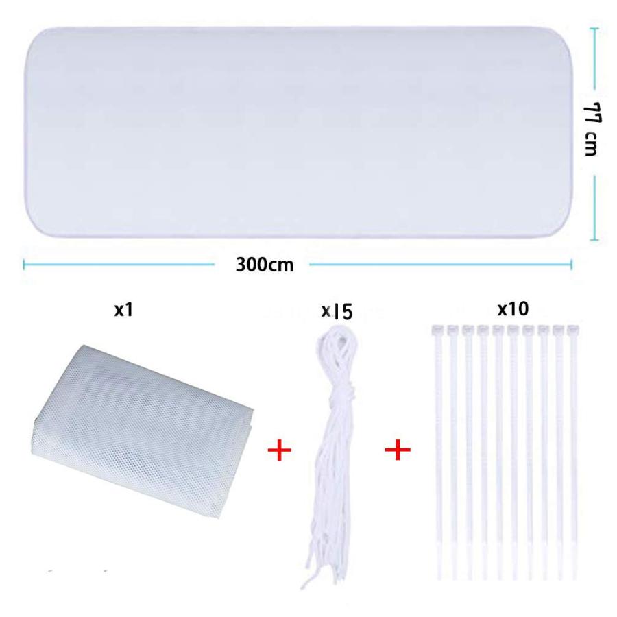 focous ベランダ ネット 編み目が細かい 階段 ベランダ用 防鳥 防虫 転落防止ネット 簡単設置 3m/2m : s-b082m7rq1j-20240427 : ショップ ラーコンシー ...