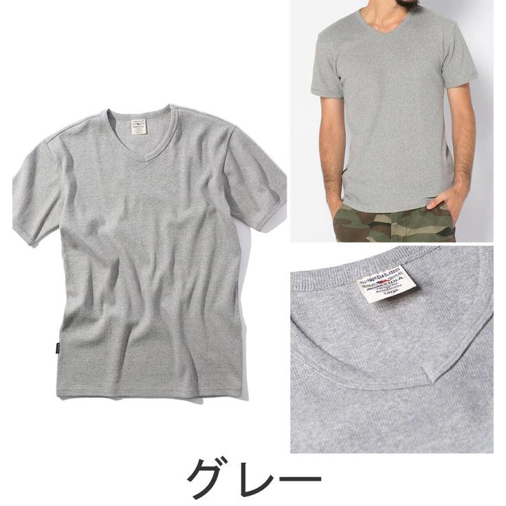 アビレックス AVIREX リブ 半袖 ブイネック Tシャツ デイリーウェア RIB S/S V-NECK T-SHIRT 7834934008 6143501 送料無料 ...