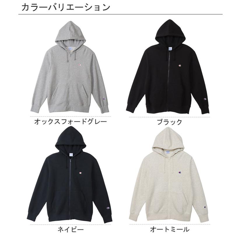 Champion チャンピオン ジップアップパーカー ジップフーデッドスウェットシャツ アメカジ スウェット C3-Y137 グレー ブラック他 : LA DIRECTヤフーSHOP - 通販 ...
