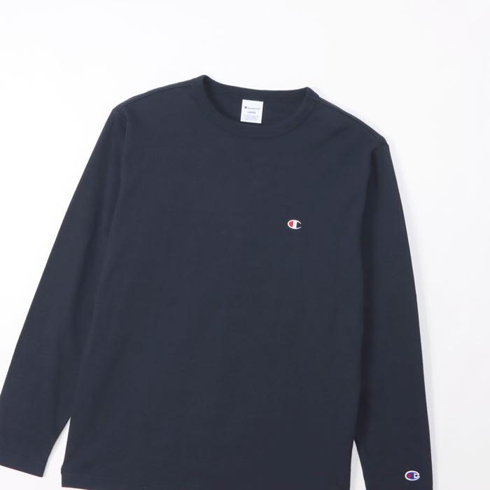チャンピオン Champion ロングスリーブTシャツ ベーシックスタイル C3-Y428 4色 ホワイト グレー ブラック ネイビー 送料無料 :c3-y428:LA DIRECTヤフー ...